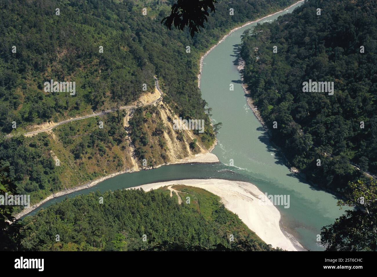Teesta river, darjeeling, west bengal, india Stock Photo - Alamy