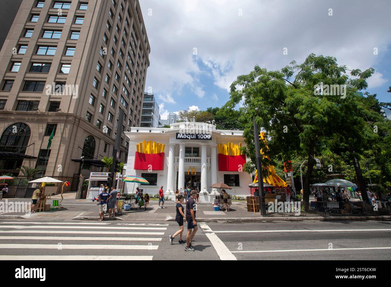 Sao Paulo, Brazil - december 29 2019 - The recently opened “Méqui 1000 ...