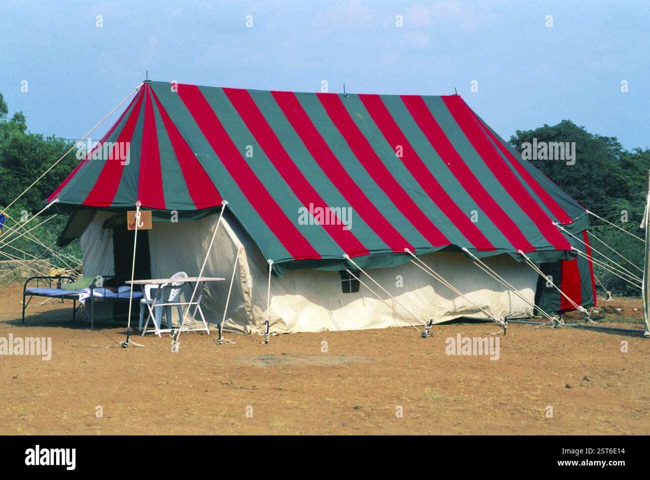 Colourful tent for tourist, India, Asia Stock Photo - Alamy