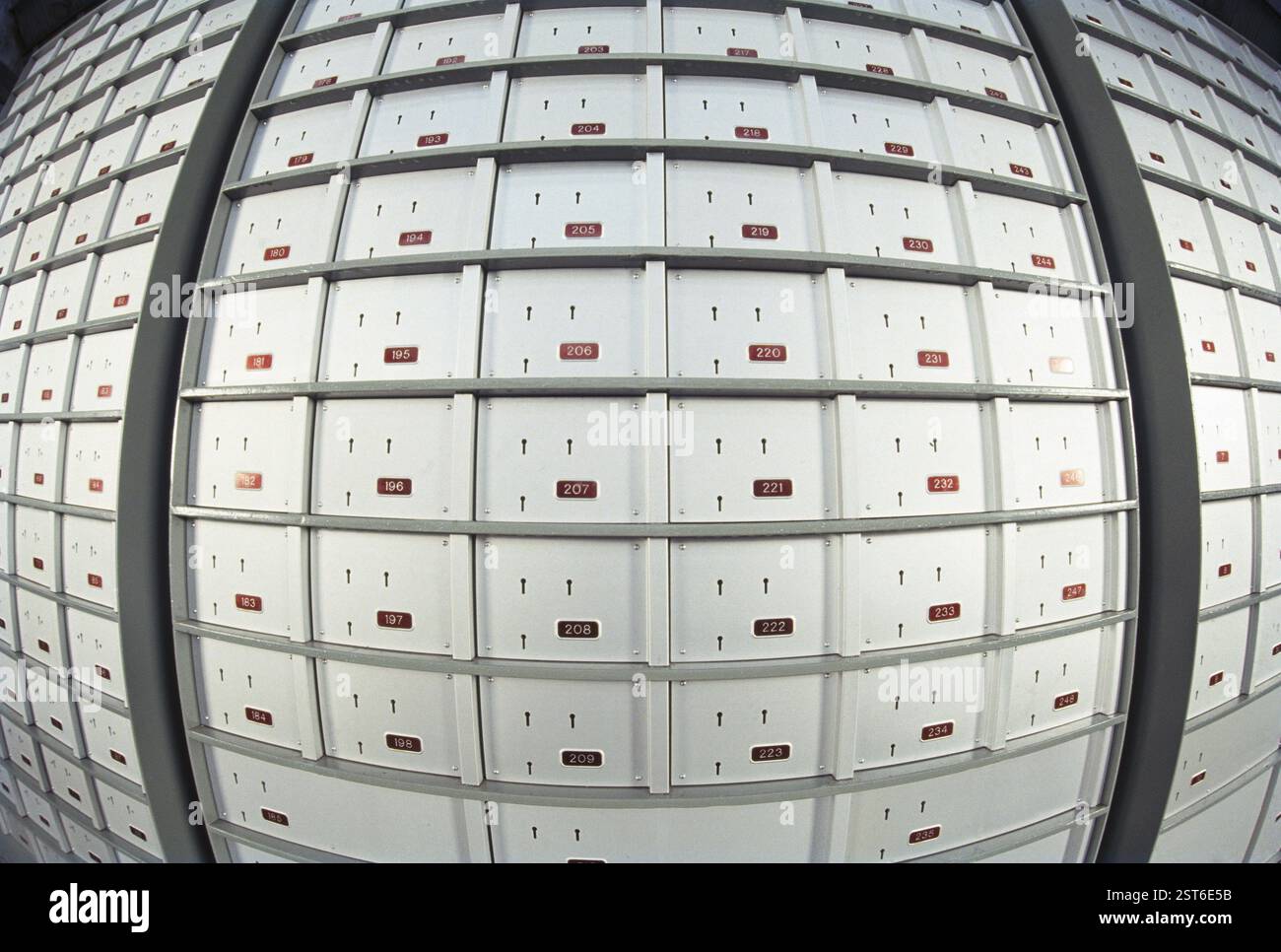 Safe deposit lockers in bank, india Stock Photo - Alamy