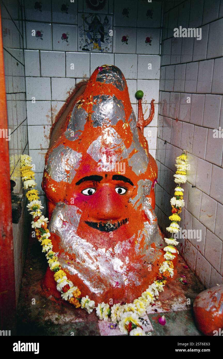 God Kal Bhairav in Jai Mataji temple, Indore, Madhya Pradesh, India ...