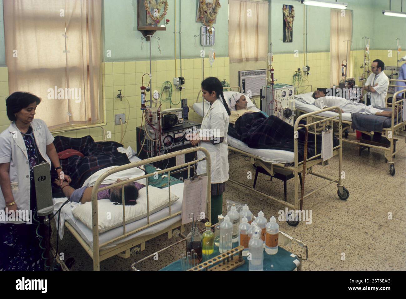 General ward of hospital, india Stock Photo - Alamy