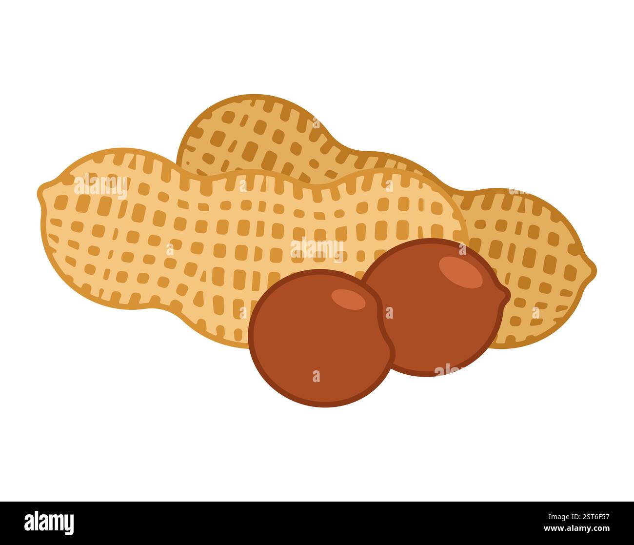 Peanut isolated sign. groundnut symbol Stock Vector Image & Art - Alamy