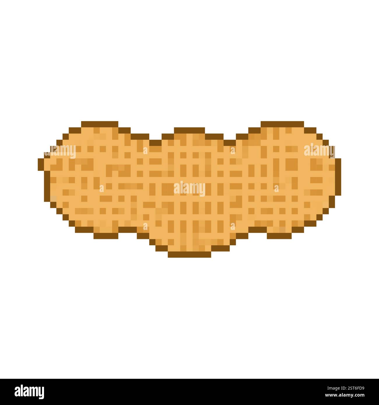 Minecraft Bread Pixel Art