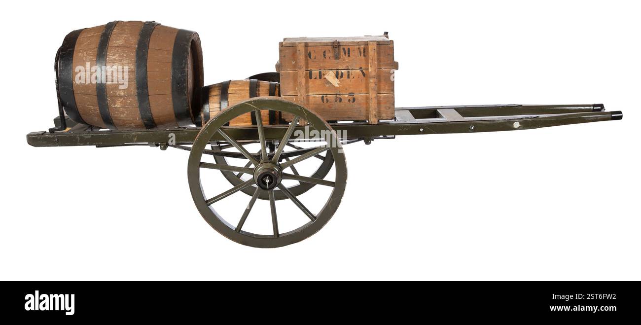 Different kinds of historic and antique Dutch push carts of different ...