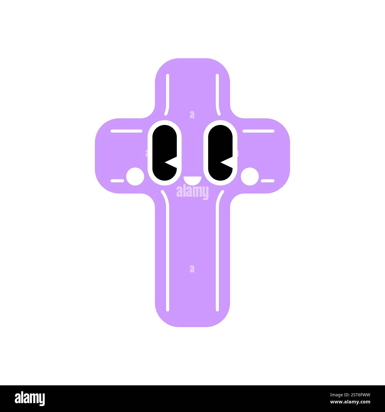 Cute Cross isolated. nice Cross Stock Vector Image & Art - Alamy
