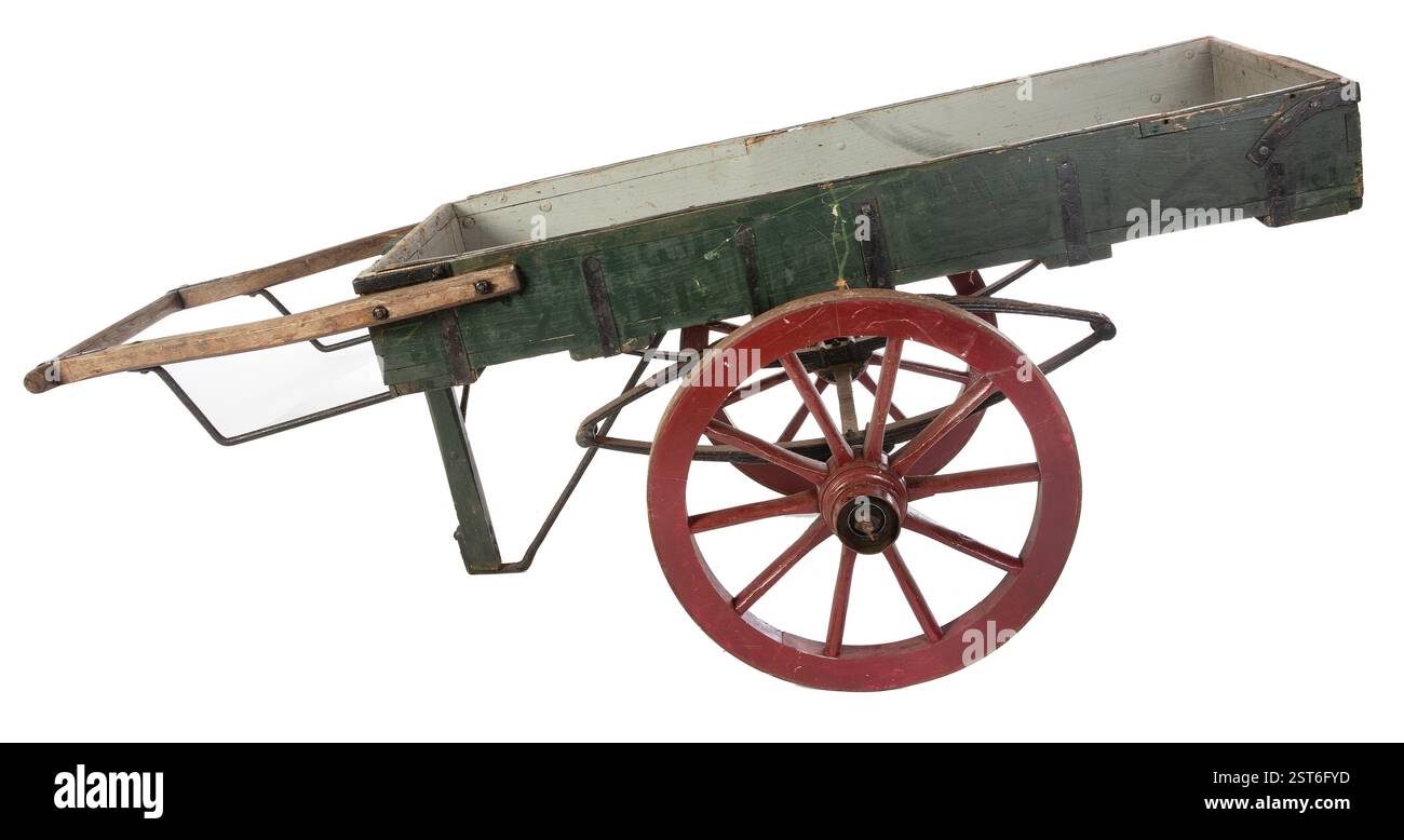 Different kinds of historic and antique Dutch push carts of different ...