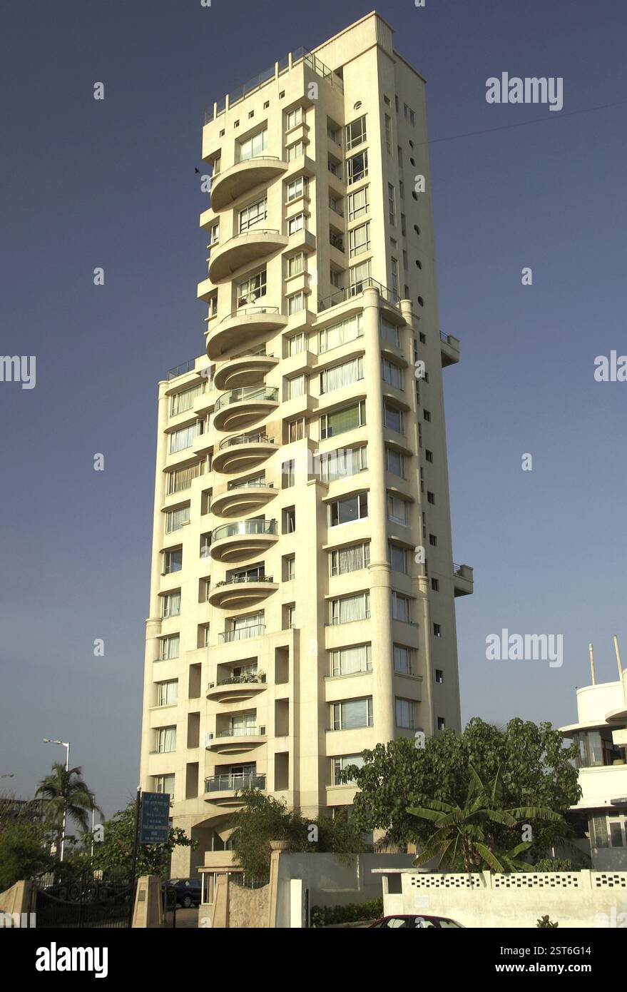 Worli Sea Face high rise modern building, Bombay, Mumbai, Maharashtra ...