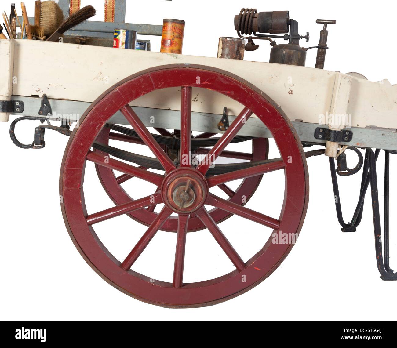 Different kinds of historic and antique Dutch push carts of different ...