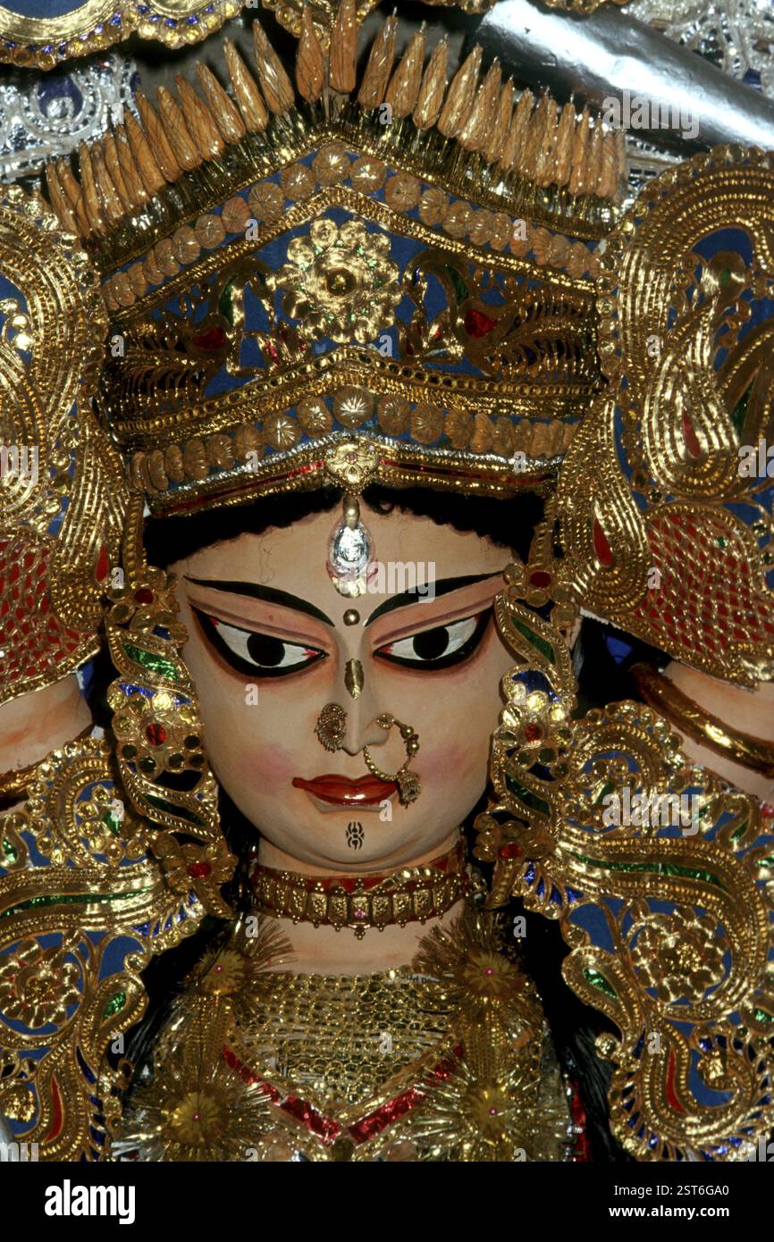 Goddess Durga Pooja puja festival Homage to the mother goddess ...
