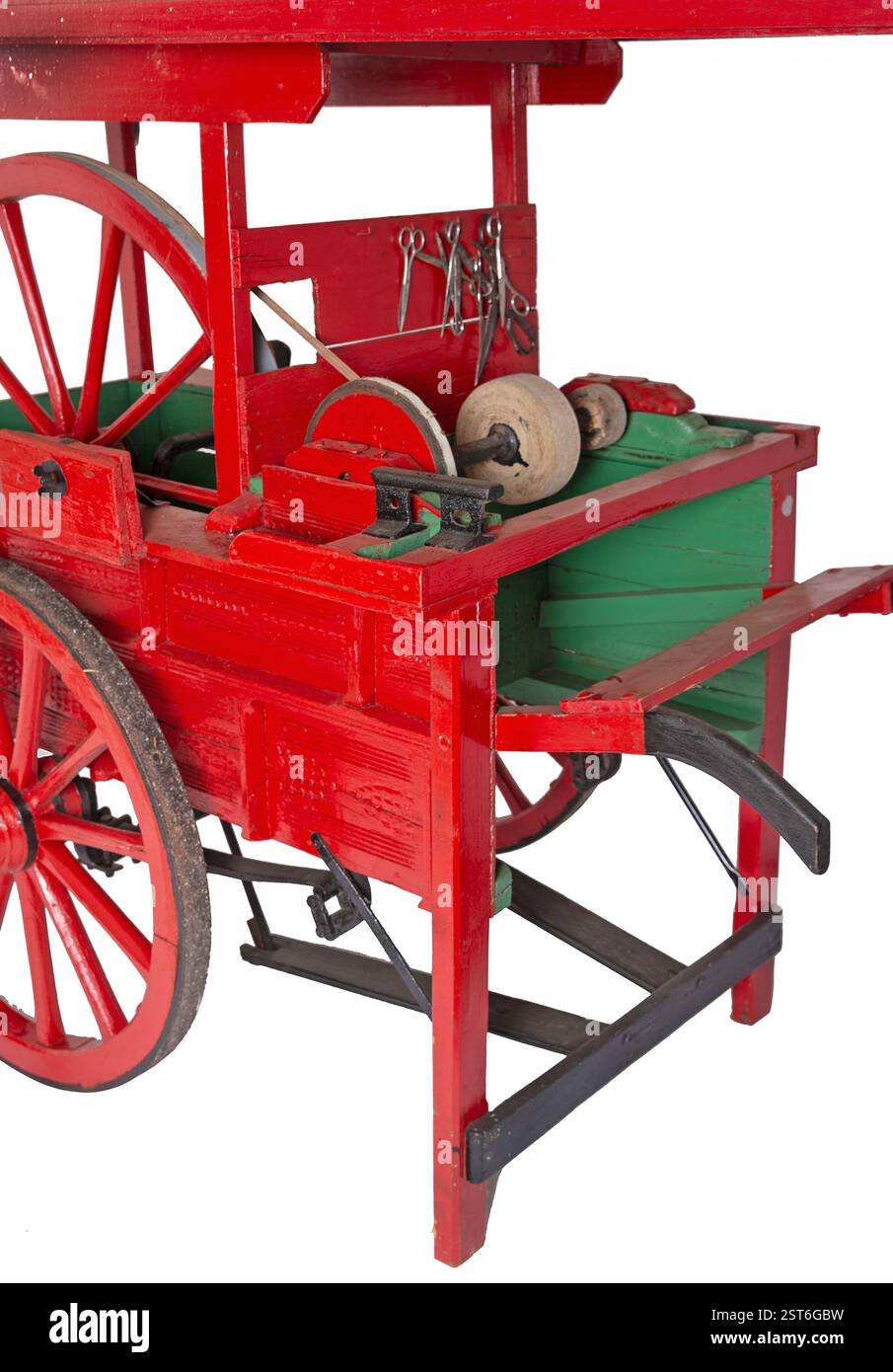 Different kinds of historic and antique Dutch push carts of different ...