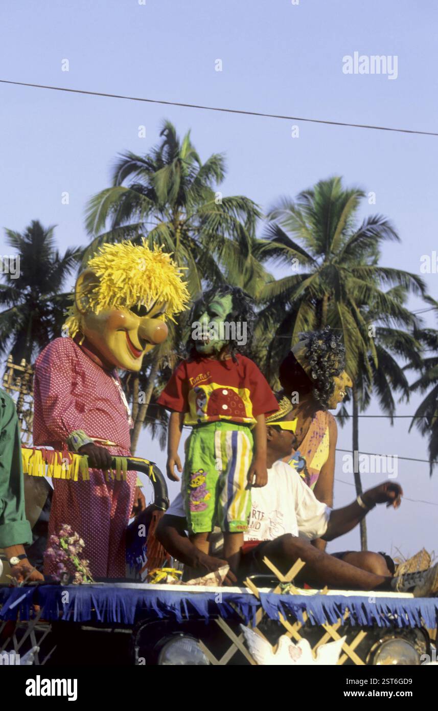Carnival, mapusa, goa, india Stock Photo - Alamy