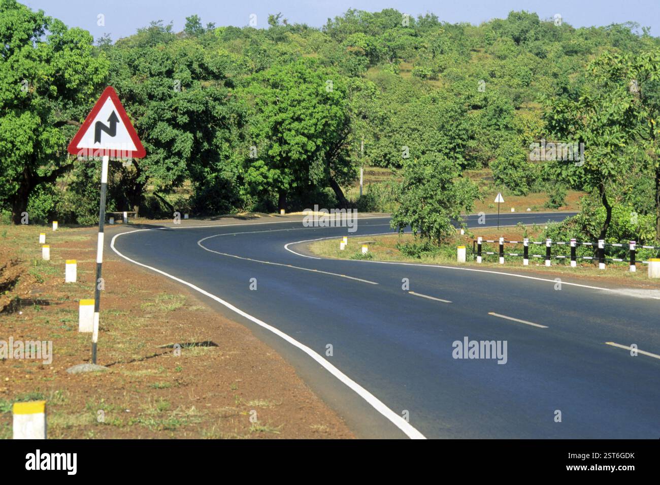Bombay Mumbai Goa highway, Ratnagiri, Maharashtra, India, Asia Stock ...