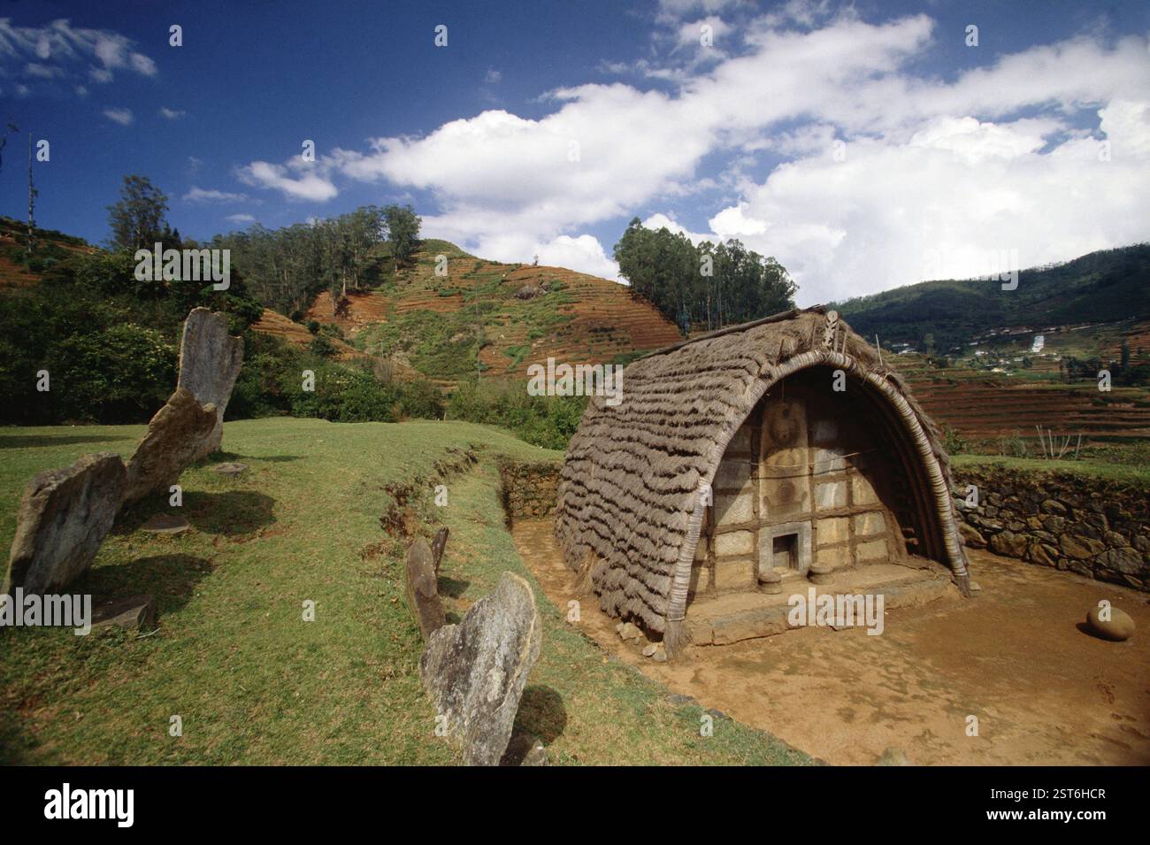 Toda house, Ooty, Tamil Nadu, India, Asia Stock Photo - Alamy