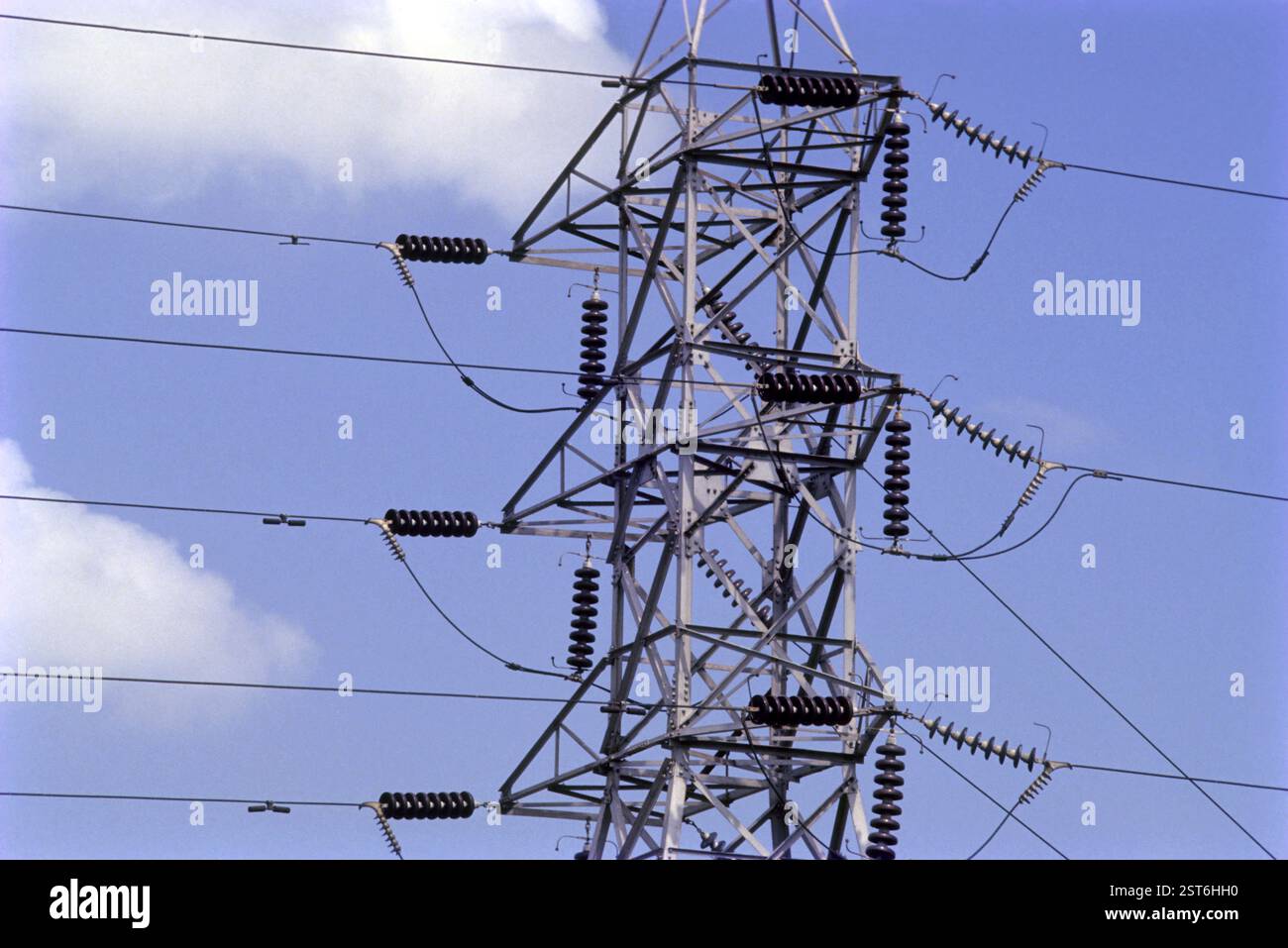 Electricity power lines, India, Asia Stock Photo - Alamy