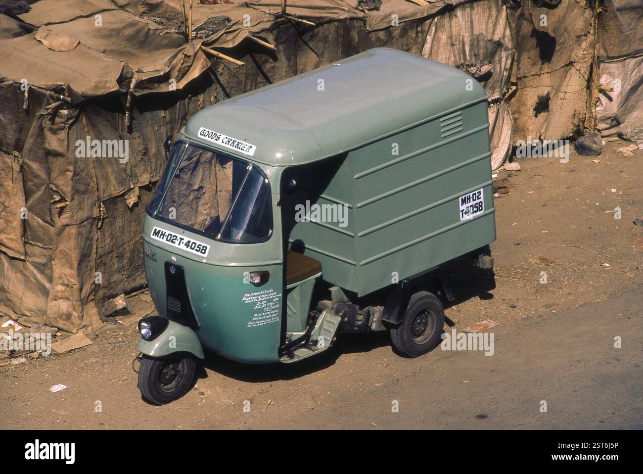 Auto rickshaw, goods carrier, bombay mumbai, maharashtra, India, Asia ...