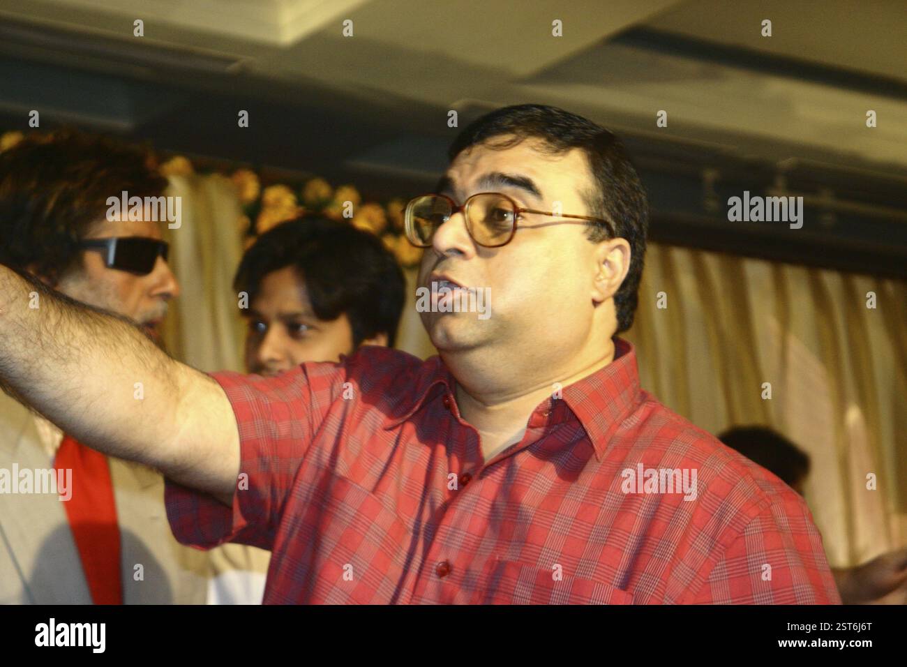 Bollywood party, Hindi Film director Rajkumar Santoshi on the launch of ...