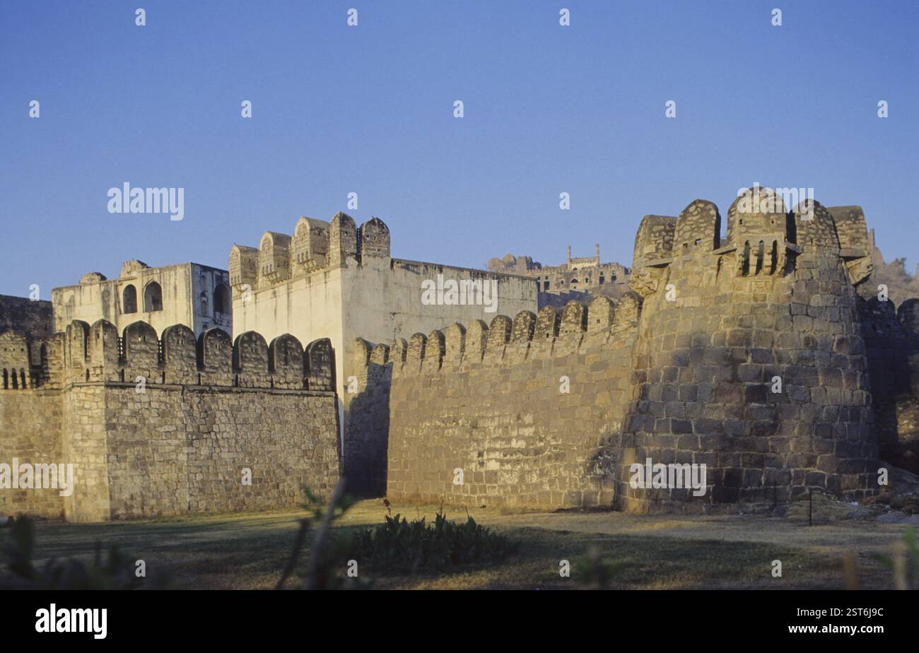 Golconda Fort, Andhra Pradesh, India, Asia Stock Photo - Alamy