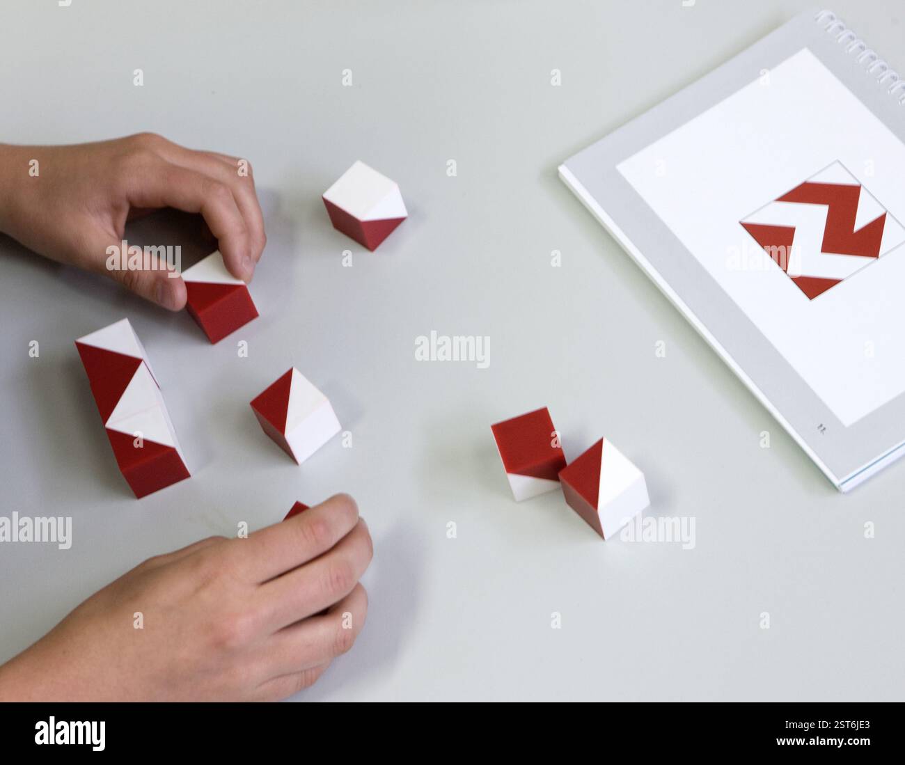 Iq test blocks hi-res stock photography and images - Alamy