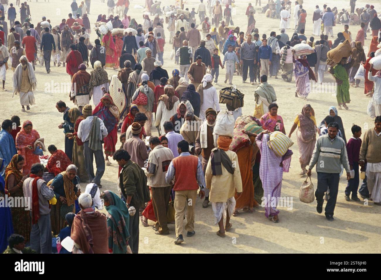 Kumbh fair, Allahabad, Uttar Pradesh, India, 2000, Asia Stock Photo - Alamy