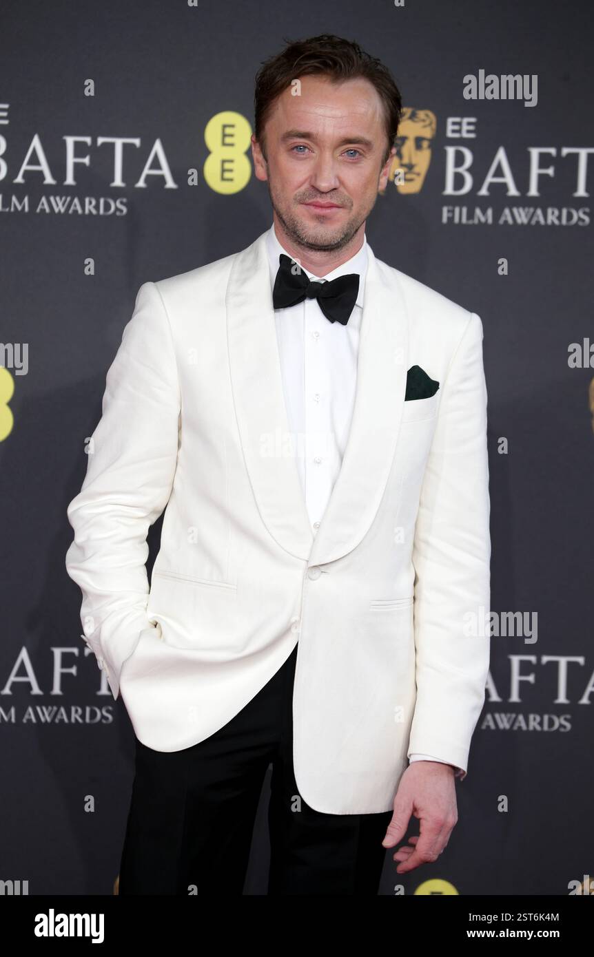 London, UK. 16th Feb, 2025. Tom Felton attends the 2025 BAFTA Film ...