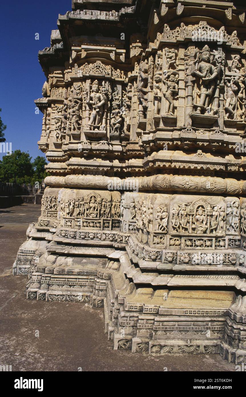 Delicately carved running band of Solar Deities, Surya (Sun) temple ...