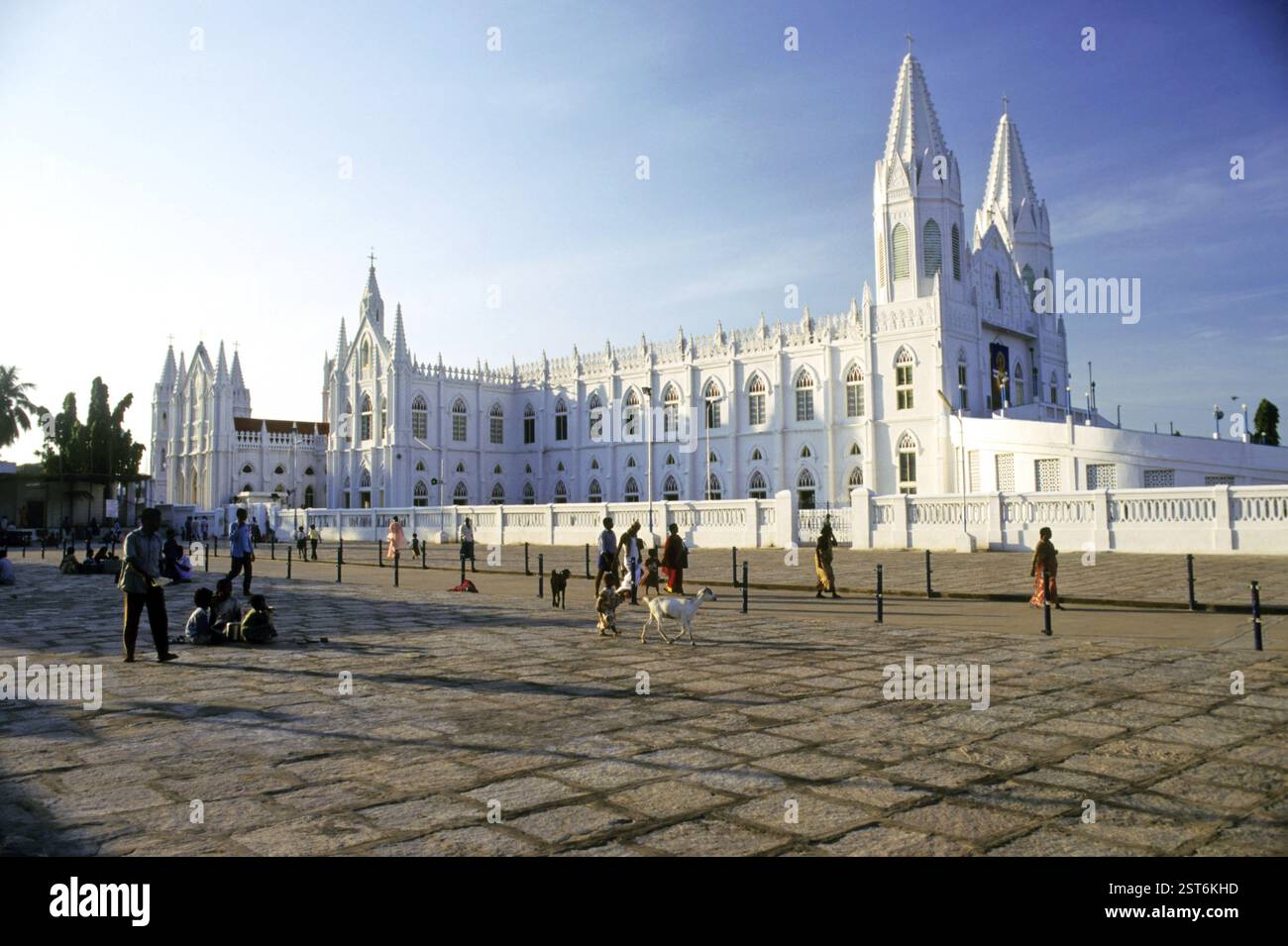 The Church Of Velankanni Dedicated To Mary Famous Roman Catholic ...