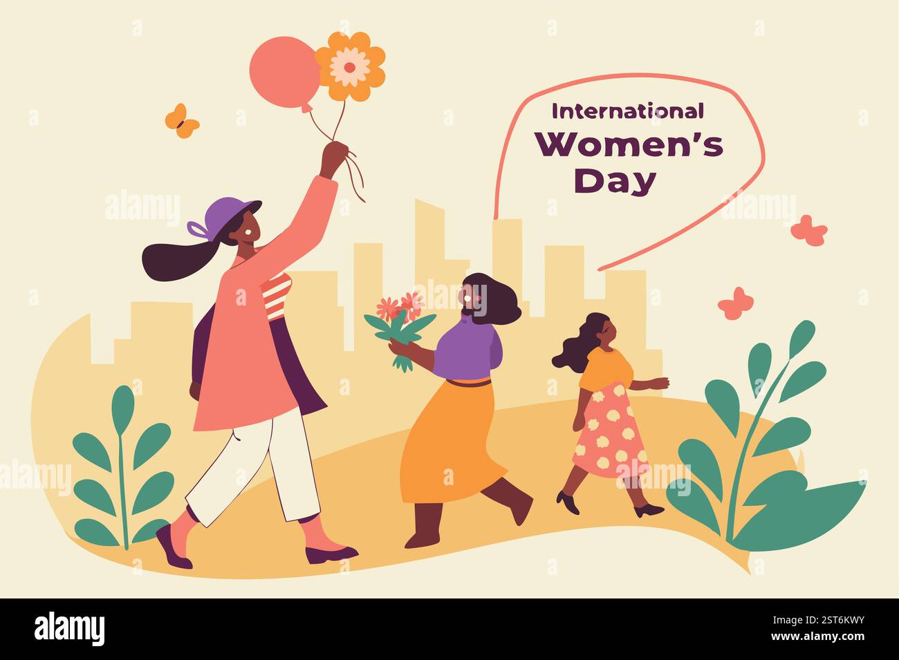 International working women's day Stock Vector Images - Alamy