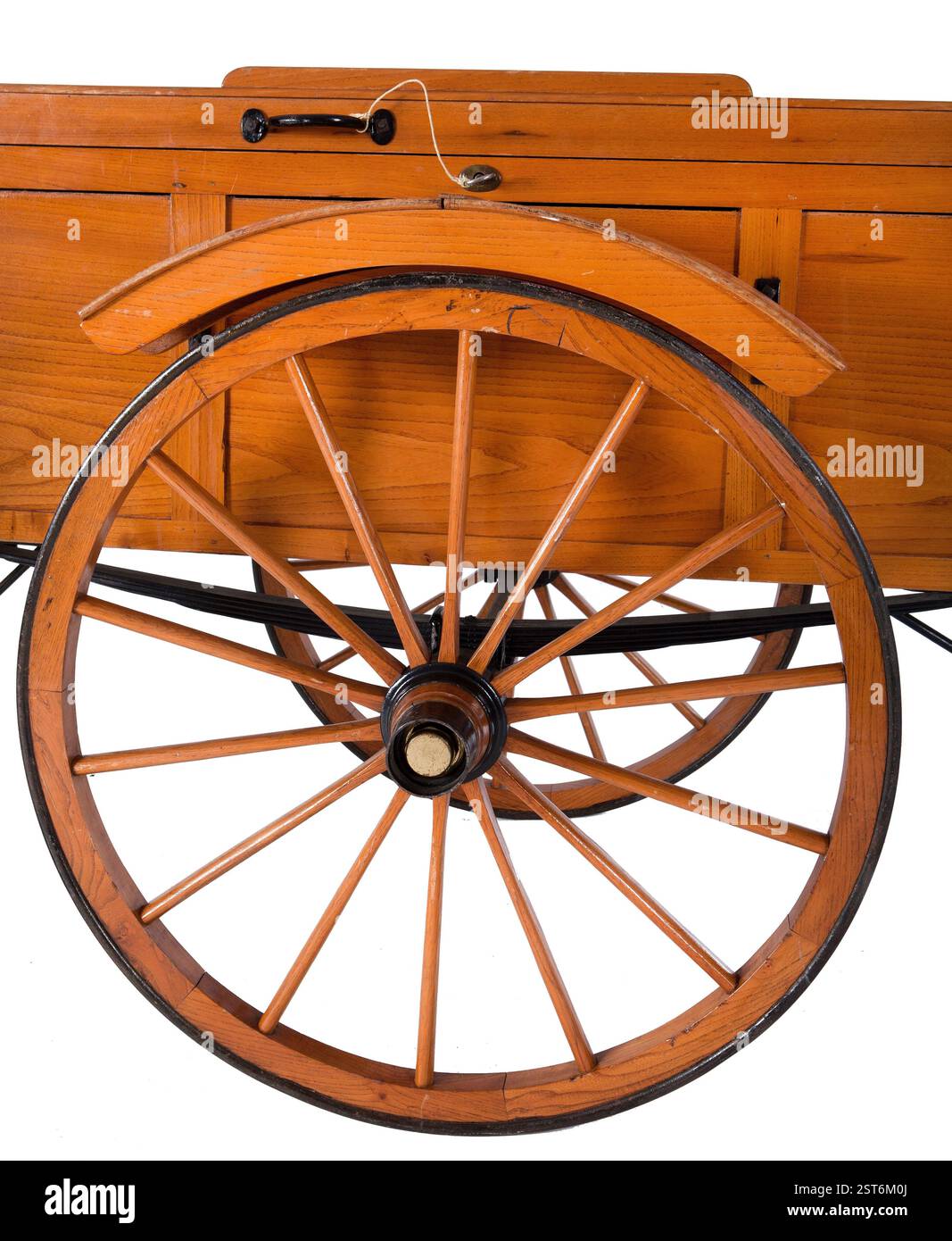 Historical Dutch wooden push carts with wooden wheels . Historic ...