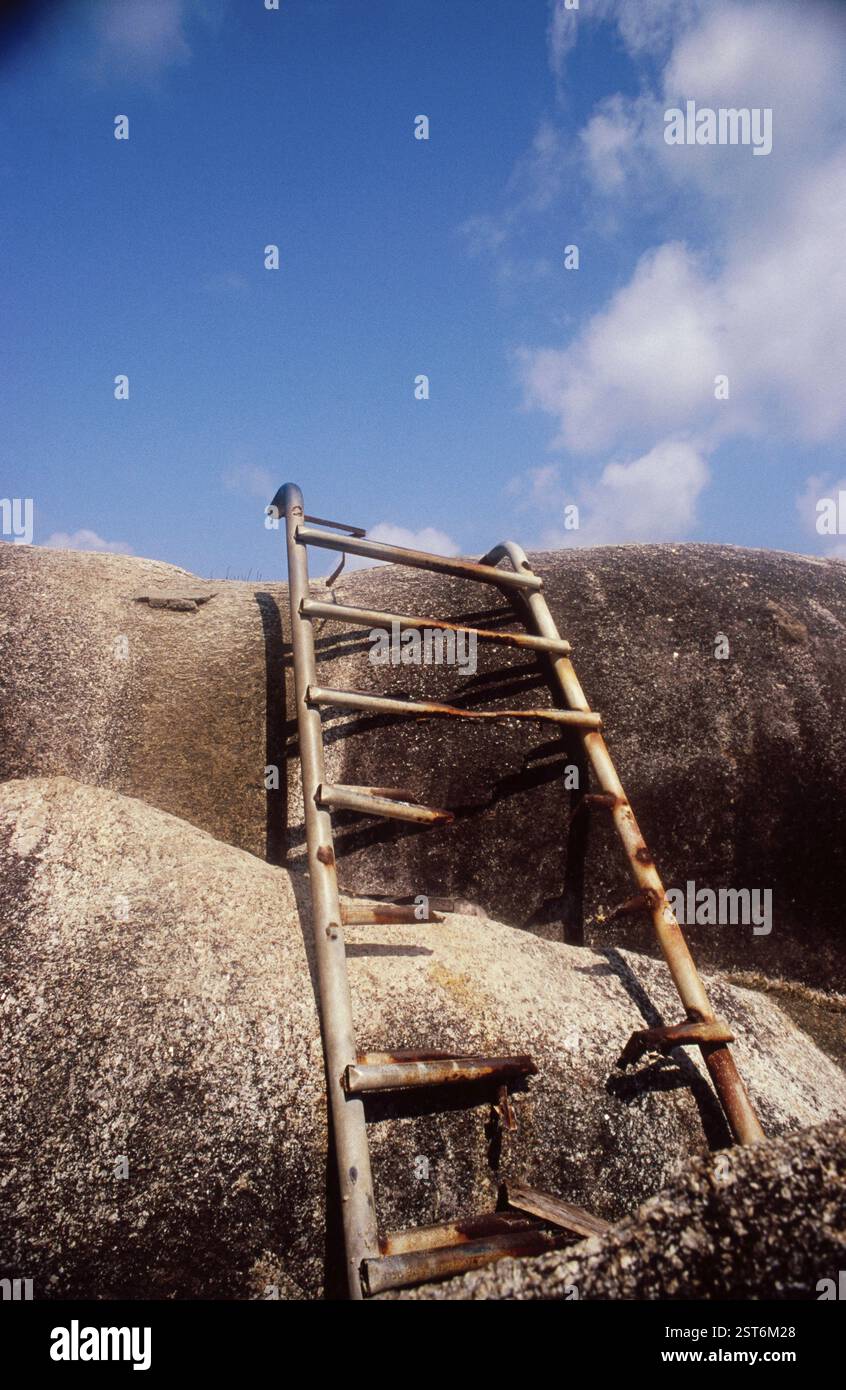 Broken ladder people hi-res stock photography and images - Alamy