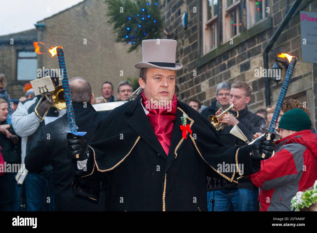 Haworth yorkshire christmas hi-res stock photography and images - Alamy