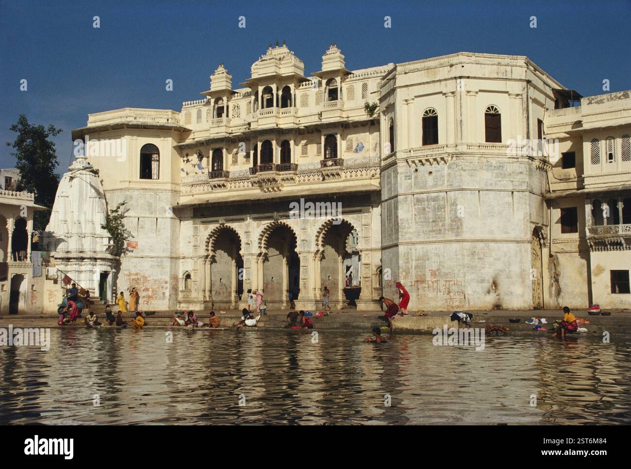 Gangaur ghat, Udaipur, Rajasthan, India, Asia Stock Photo - Alamy