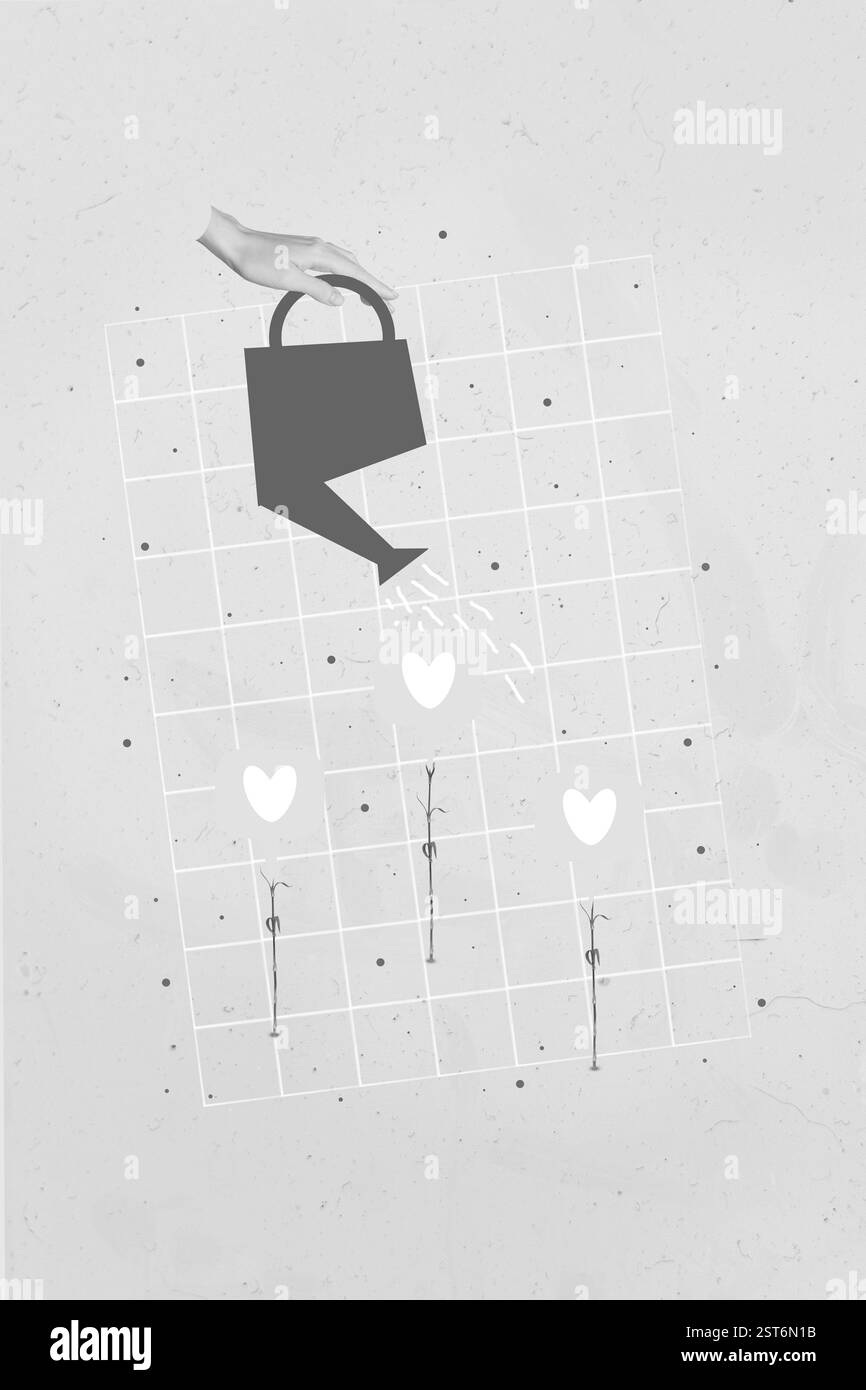 Plant nursery watering Black and White Stock Photos & Images - Alamy