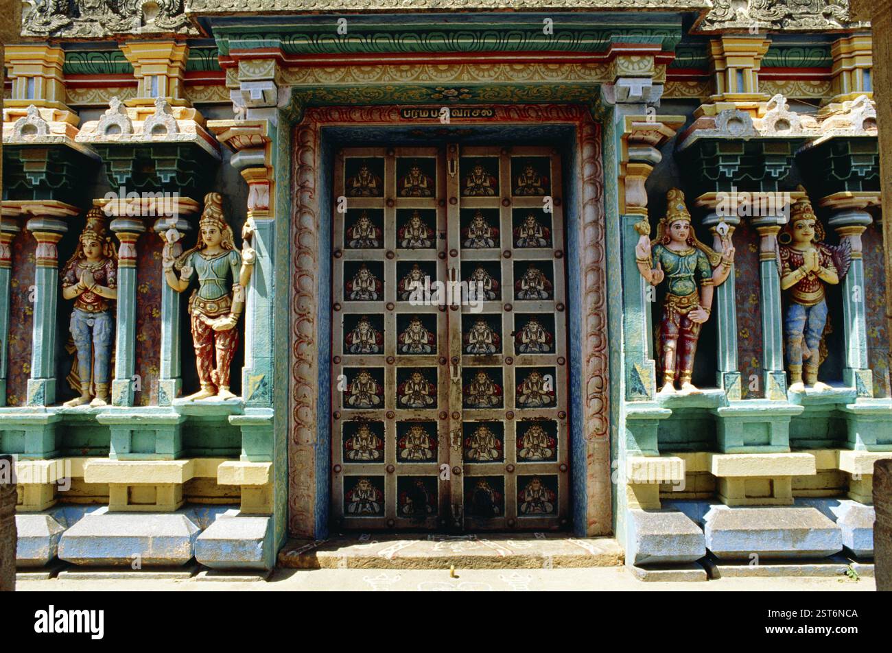 Heavenly gate sorgha vasal in Sri Ranganatha Swamy temple at Srirangam ...
