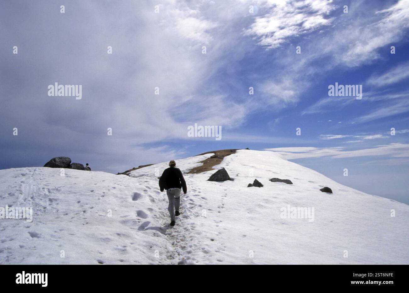 Triund Treak, Dharamshala, Himachal Pradesh, India, Asia Stock Photo ...