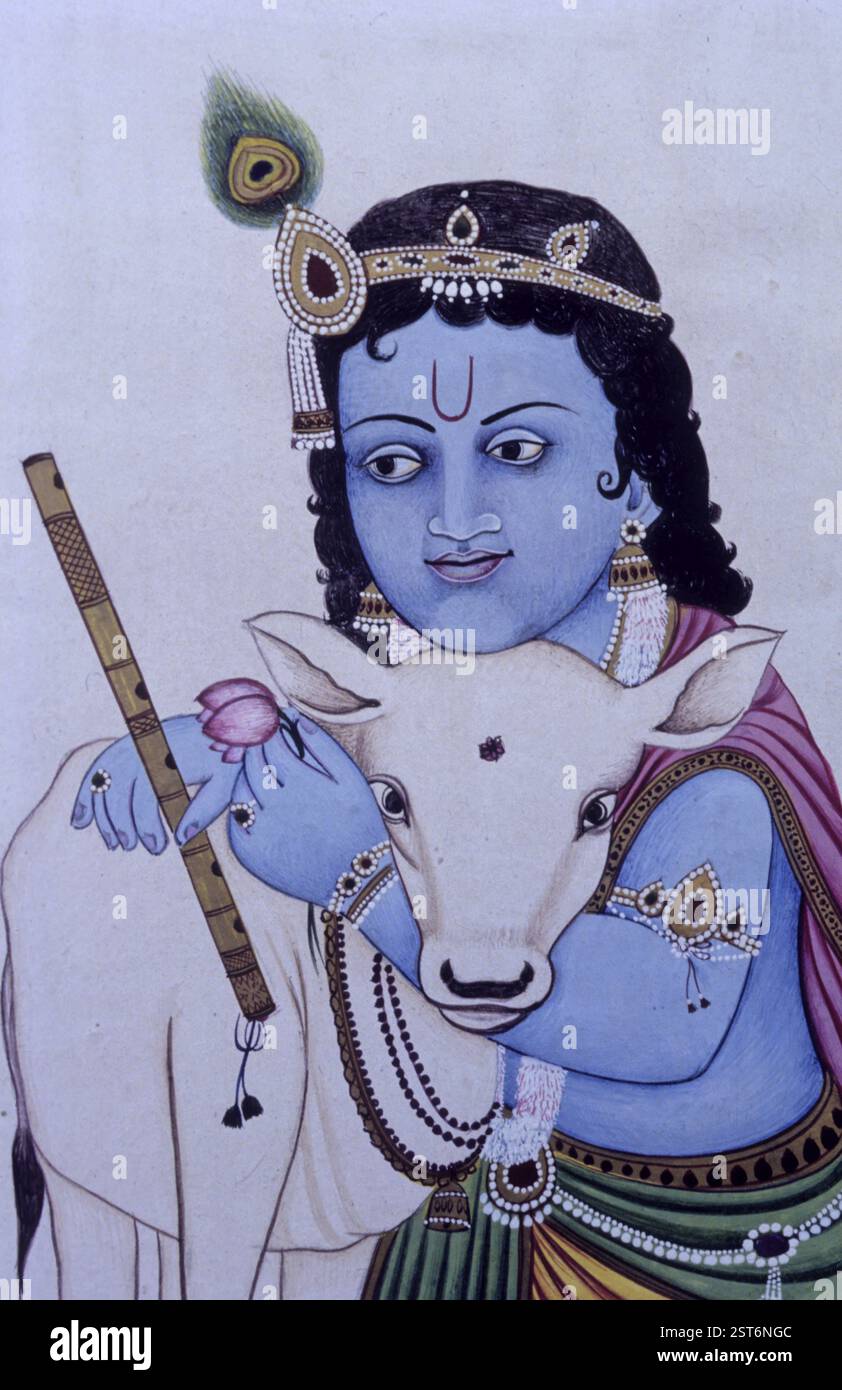 Bal krishna hi-res stock photography and images - Alamy