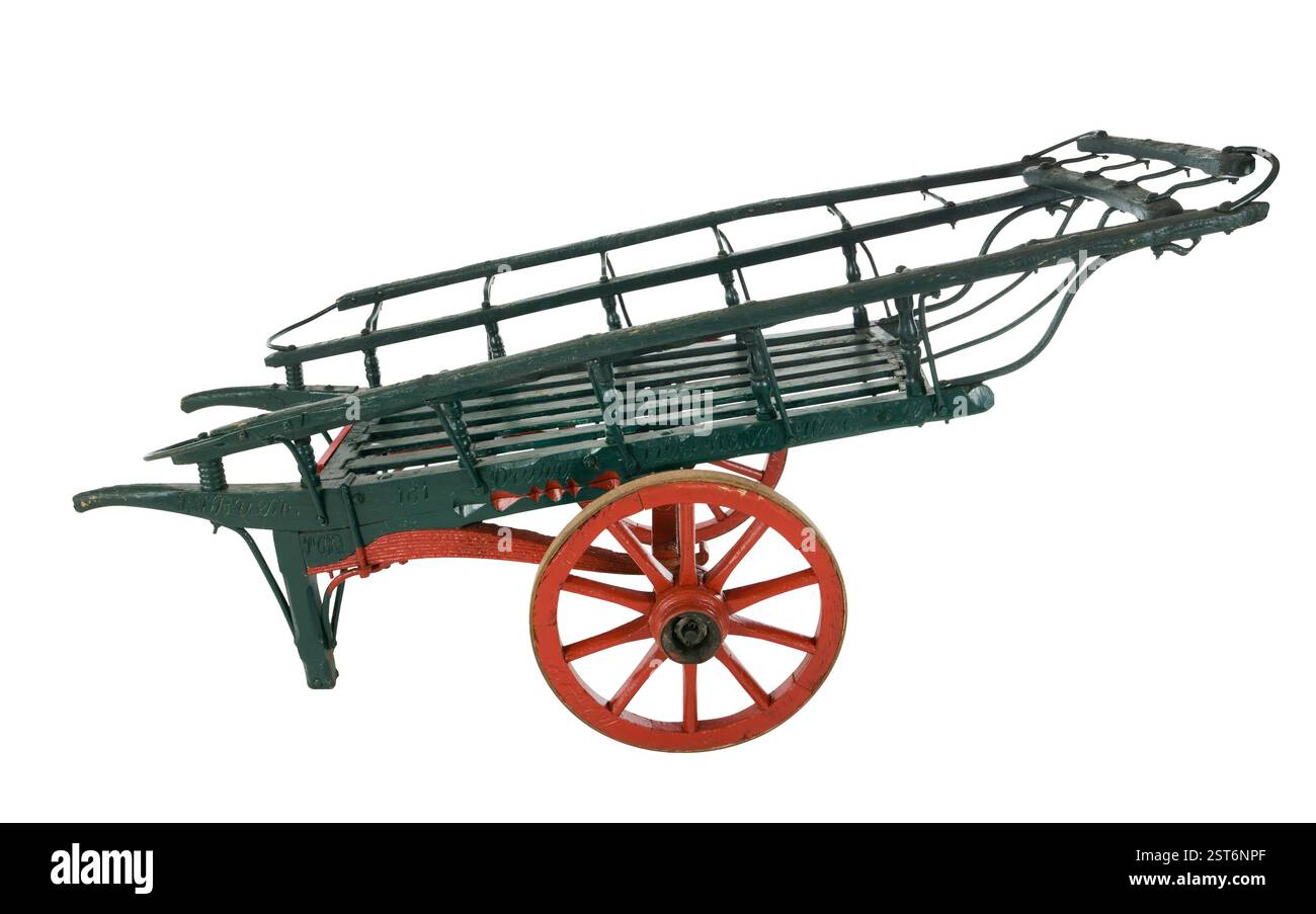 Different kinds of historic and antique Dutch push carts of different ...