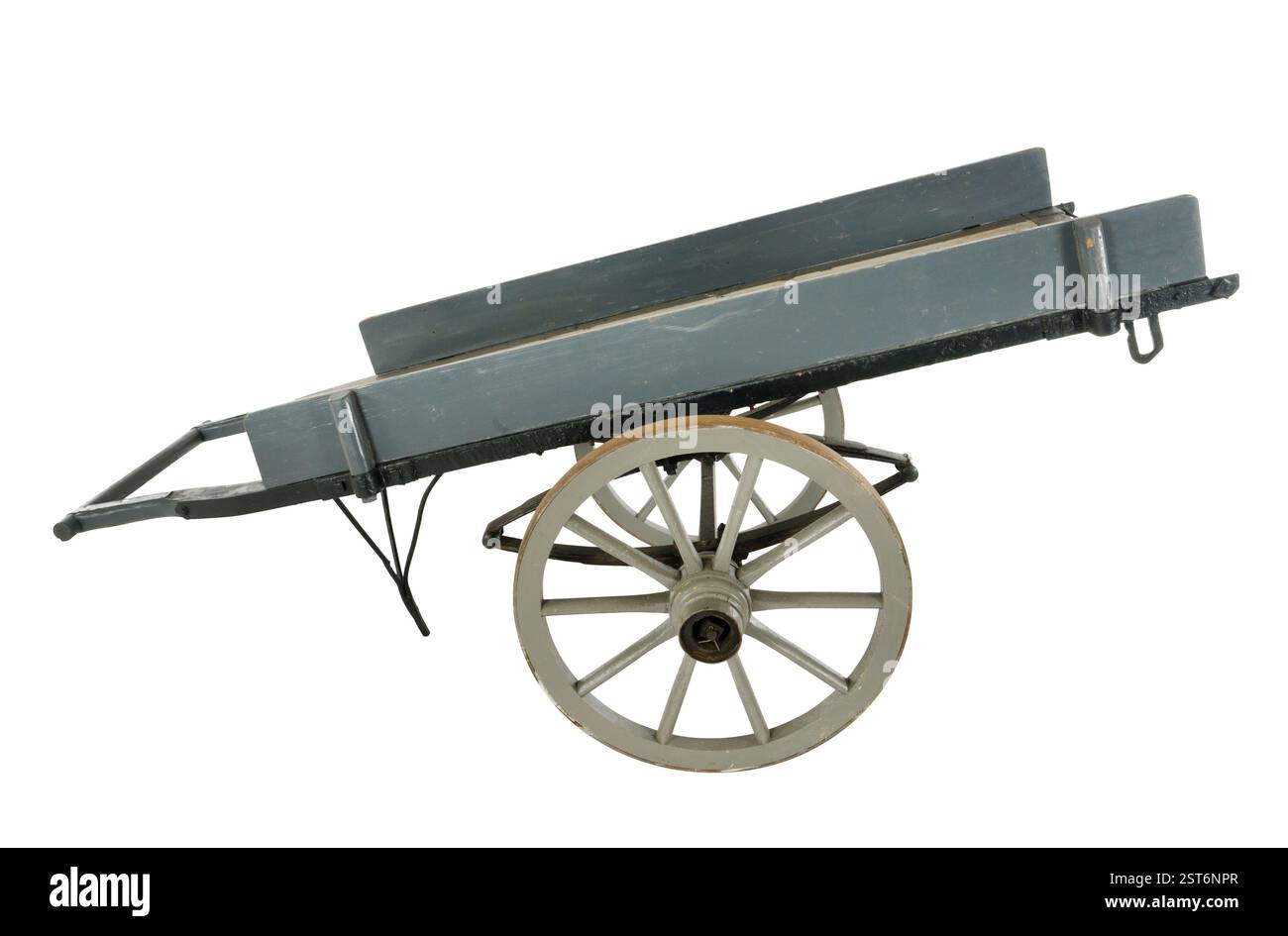Historical Dutch wooden push carts with wooden wheels . Historic ...