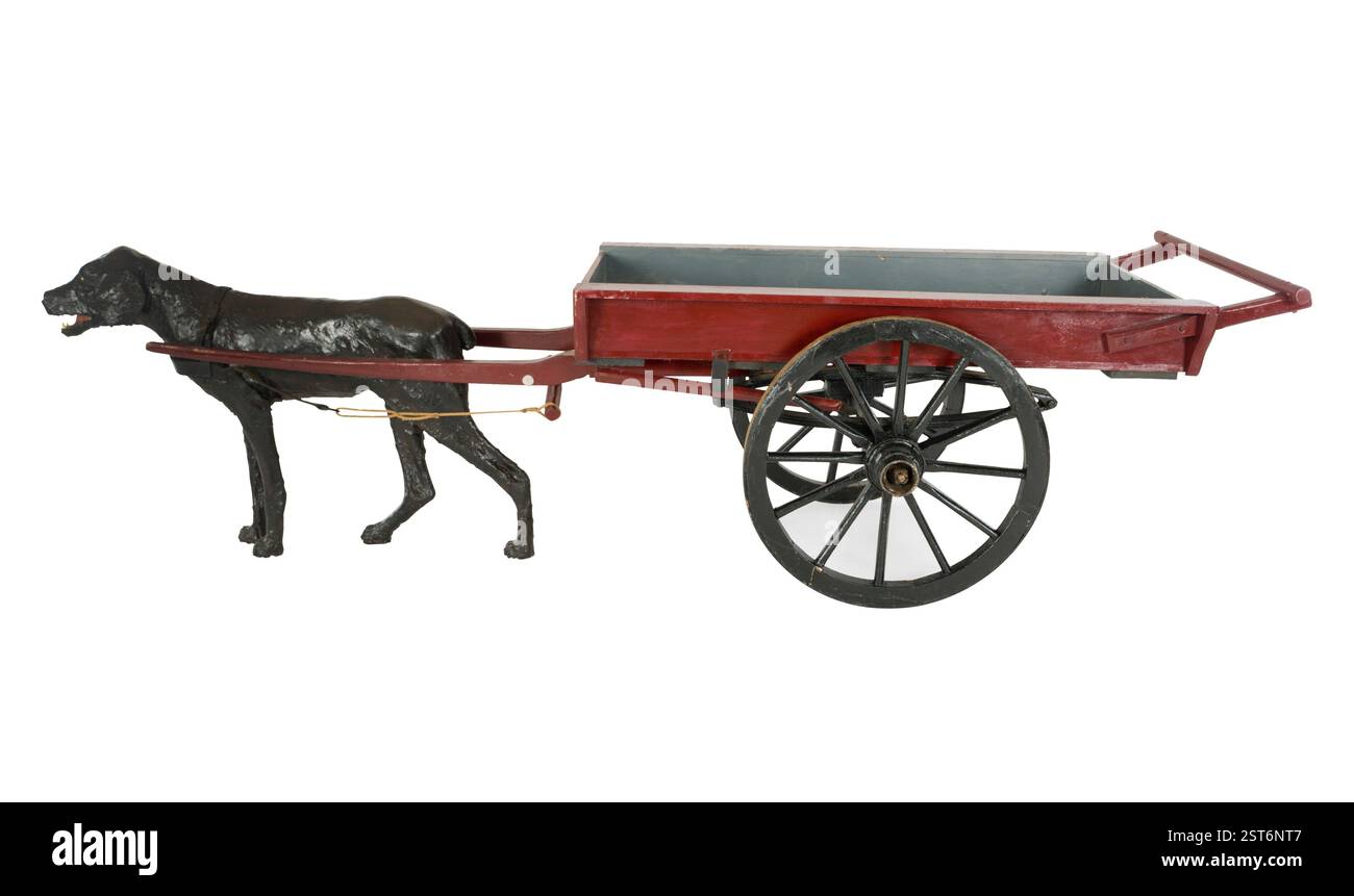 Historical Dutch wooden push carts with wooden wheels . Historic ...