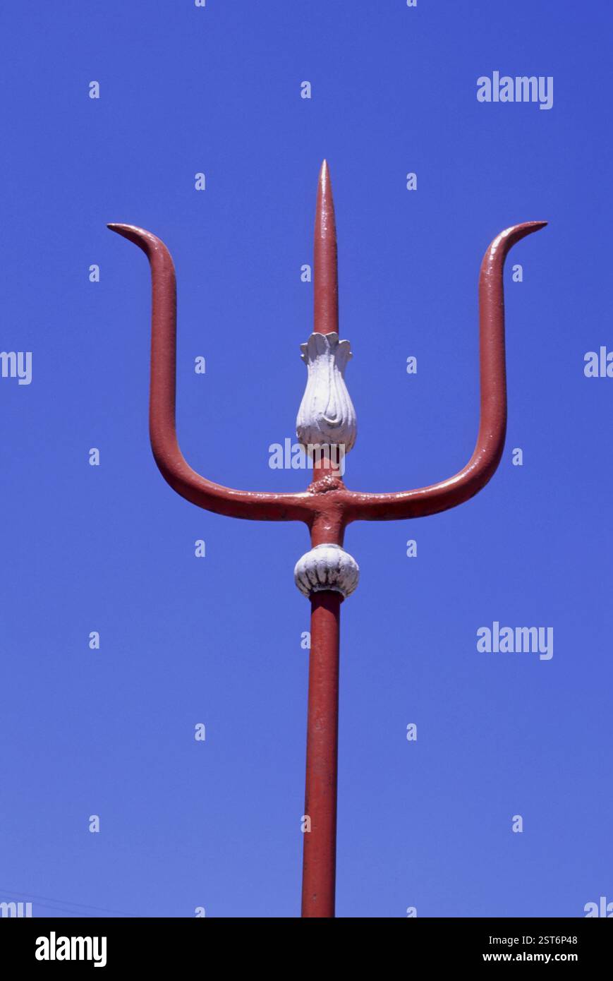 Trishul in shiva temple, trimbakeshwar, nashik, maharashtra, india ...