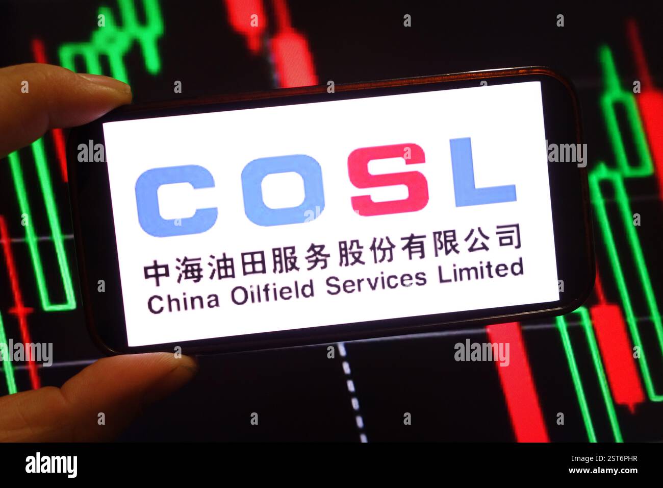 Poland. 16th Feb, 2025. In this photo illustration, the China Oilfield ...