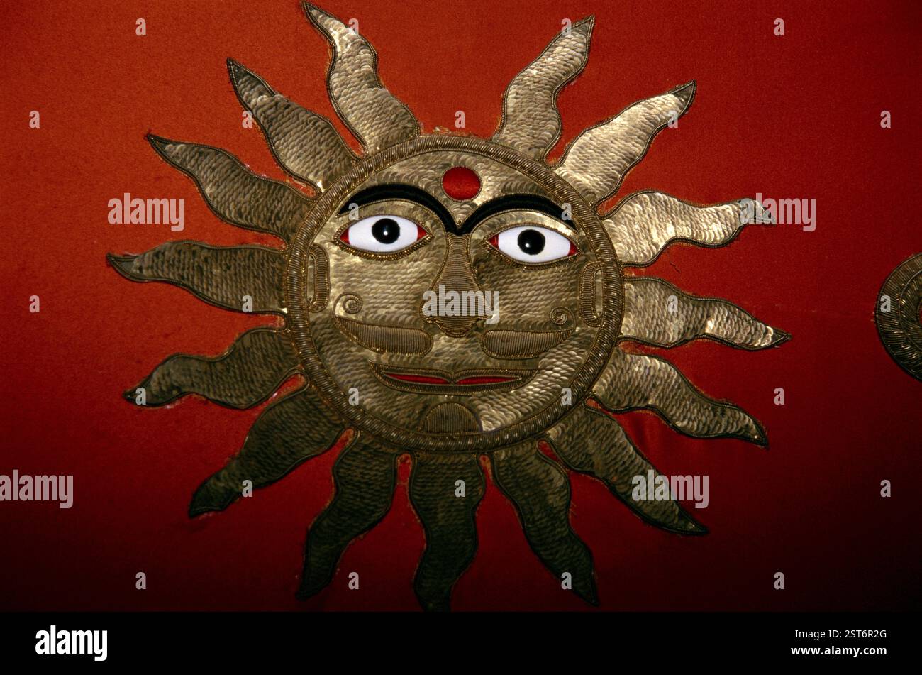 Sun emblem, Gwalior, Madhya Pradesh, India, Asia Stock Photo - Alamy