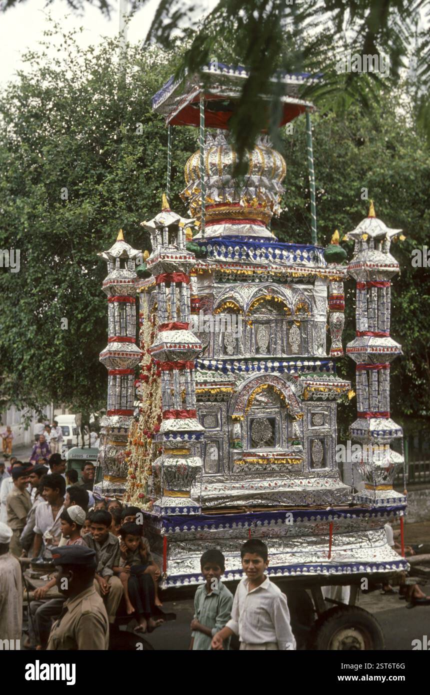 Moharrum tazia, pune, maharashtra, India, Asia Stock Photo - Alamy