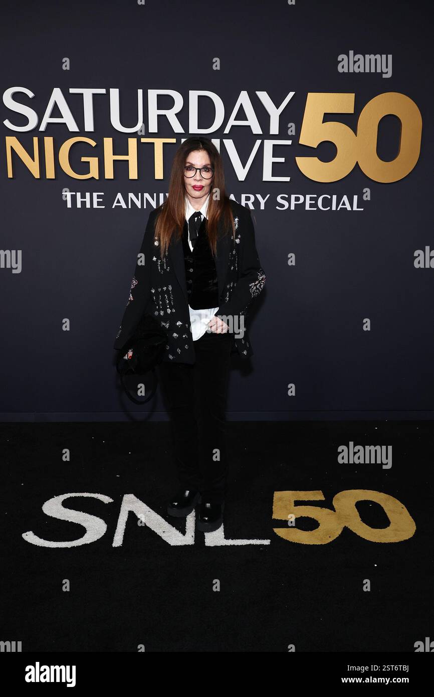 New York, USA. 16th Feb, 2025. SNL50: THE RED CARPET -- Pictured: Loree ...