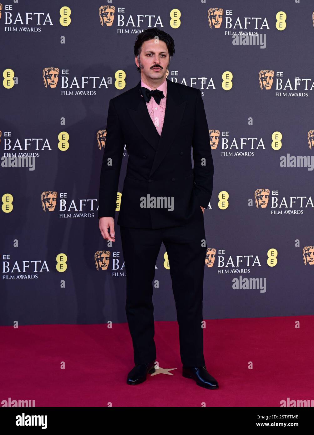 LONDON, UK. 16th Feb, 2025. Shazad Latif at EE BAFTA Film Awards 2025 ...