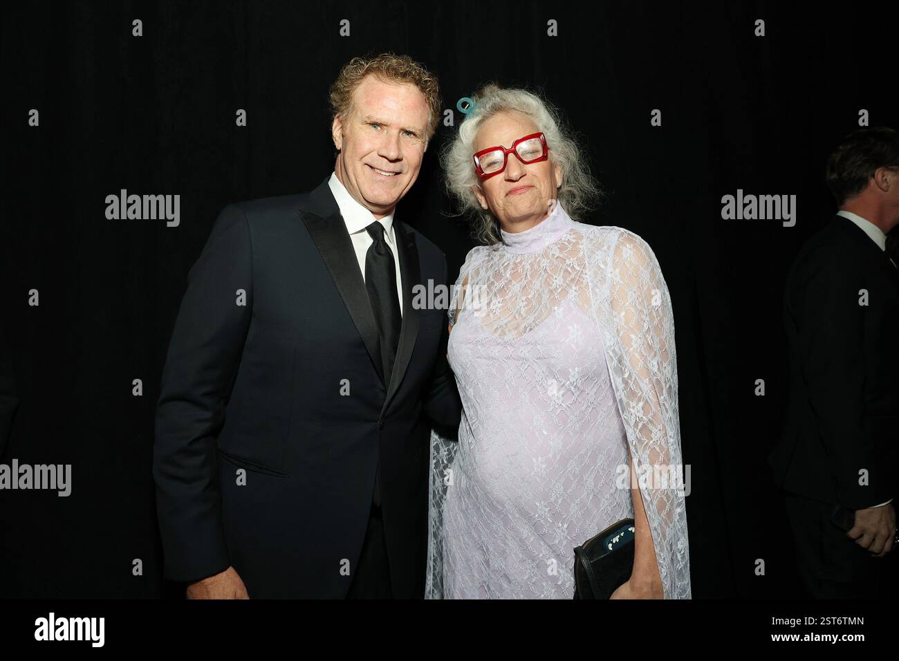 New York, USA. 16th Feb, 2025. SNL50: THE RED CARPET -- Pictured: (l-r ...