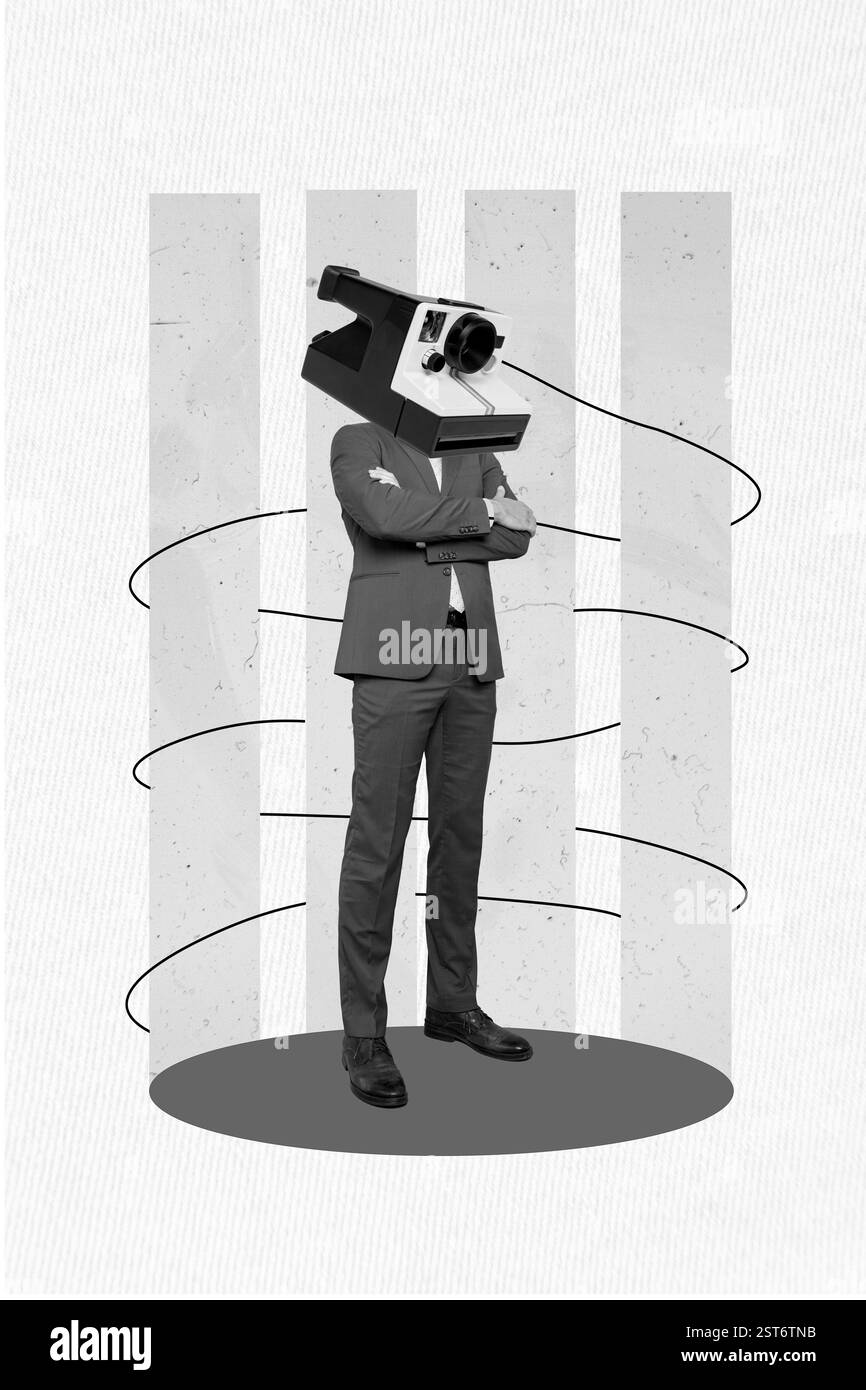 Photo camera photographer guy Black and White Stock Photos & Images - Alamy