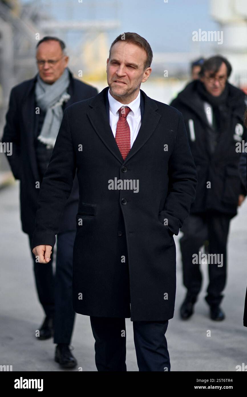 Visit of Marc Ferracci, Minister for Industry and Energy, to Le Havre ...