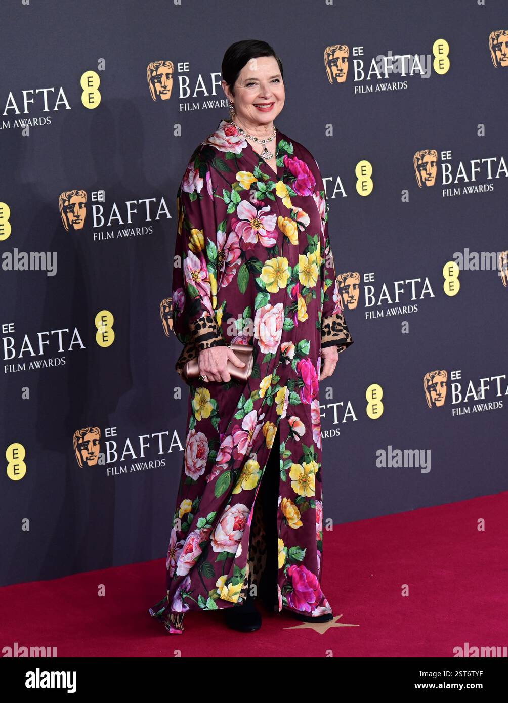 LONDON, UK. 16th Feb, 2025. Isabella Rossellini at EE BAFTA Film Awards ...