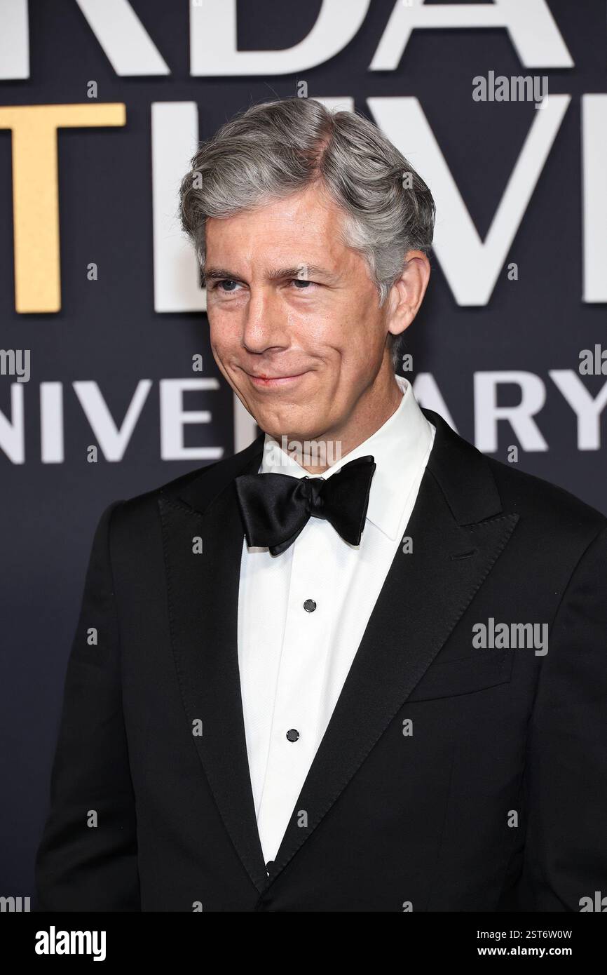 New York, USA. 16th Feb, 2025. SNL50: THE RED CARPET -- Pictured: Chris ...